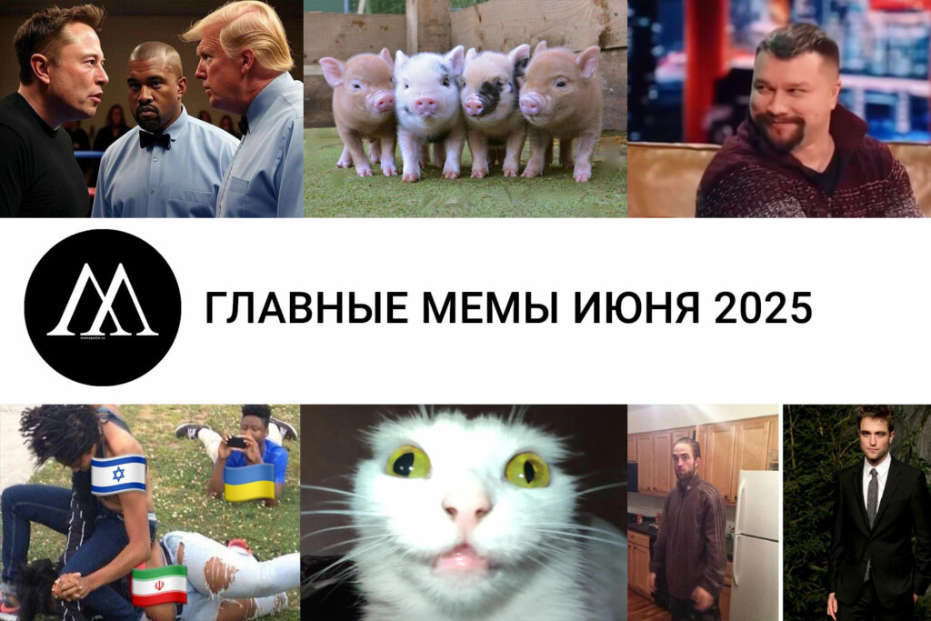 Главные мемы июня 2025: свинки, сам решу, Маск и Трамп Memepedia